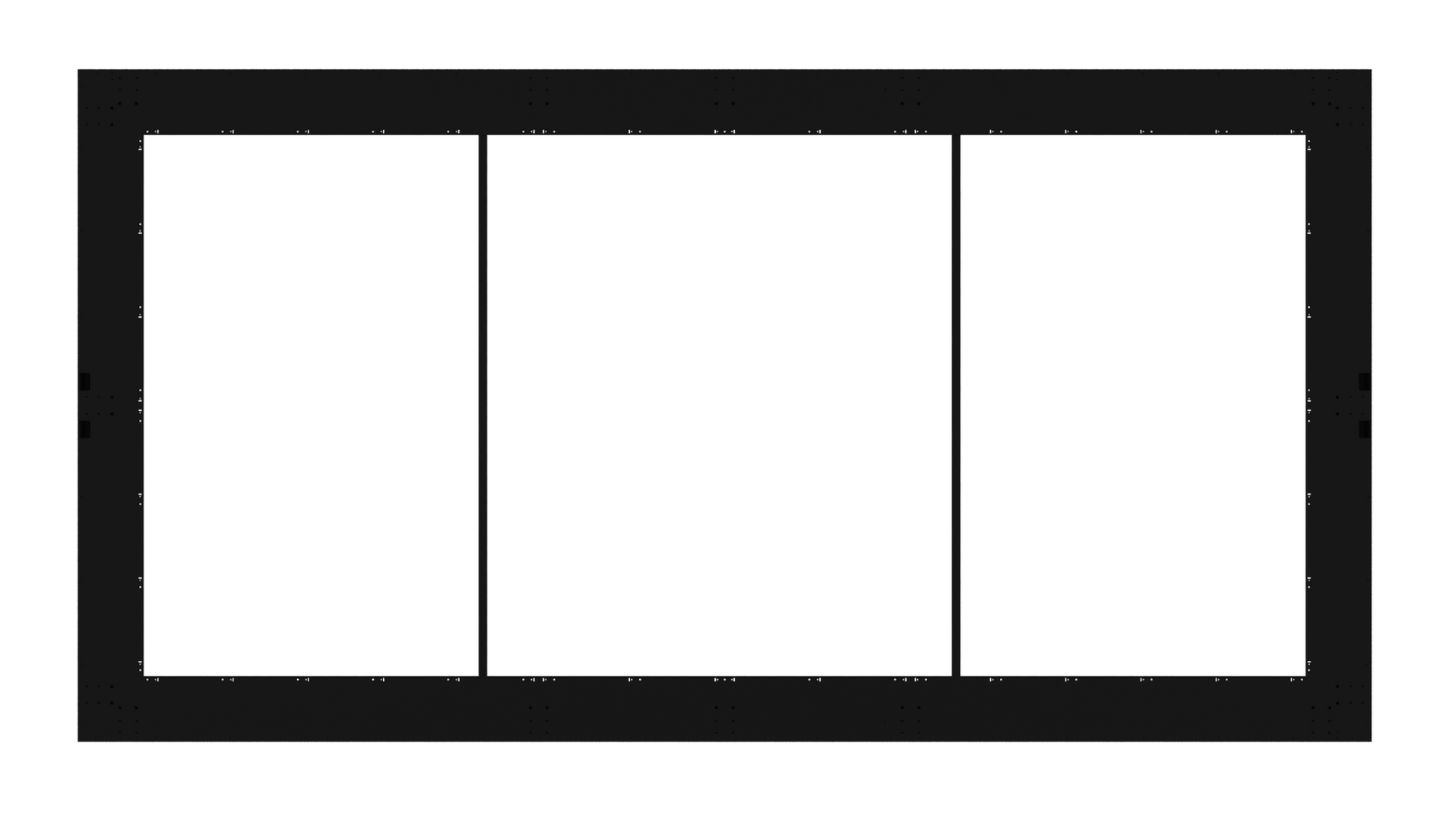 Dynamic 4-L - 4-Way Large Masking Screen — Display Technologies