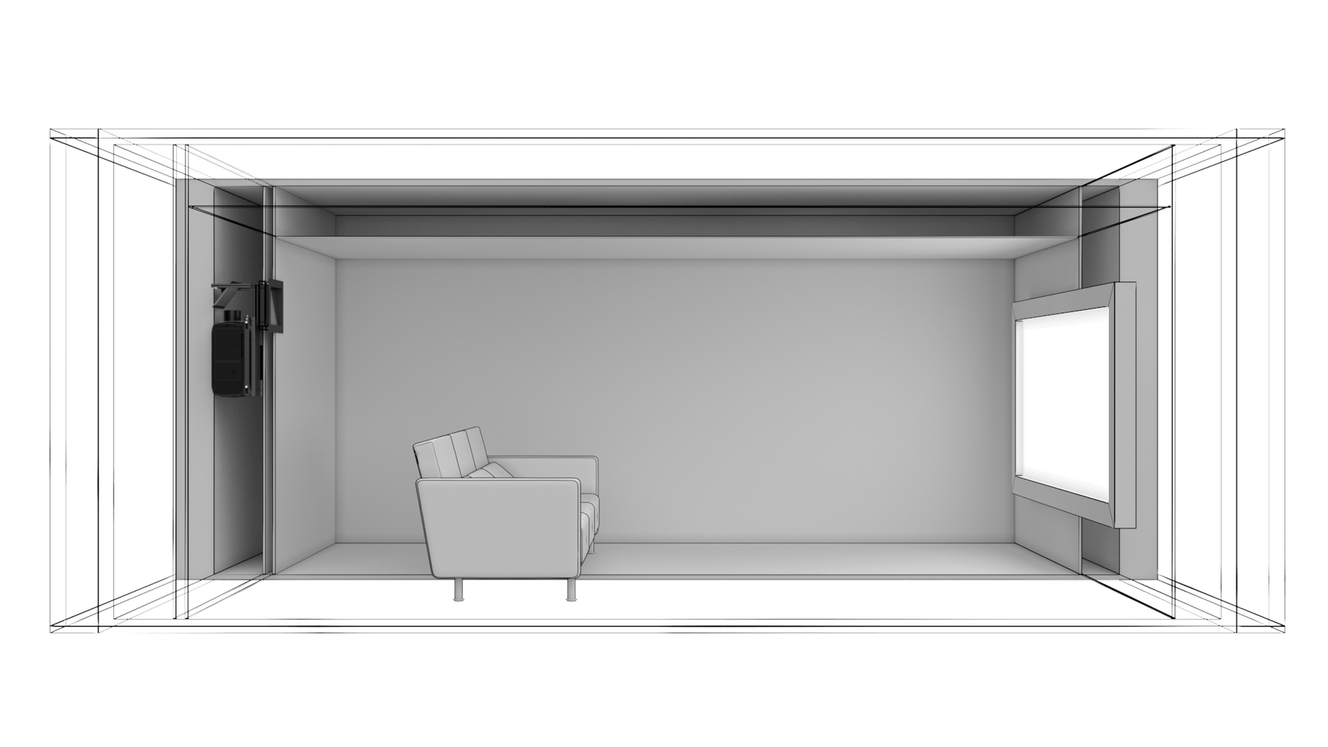 Vertical Projector Mount — Display Technologies